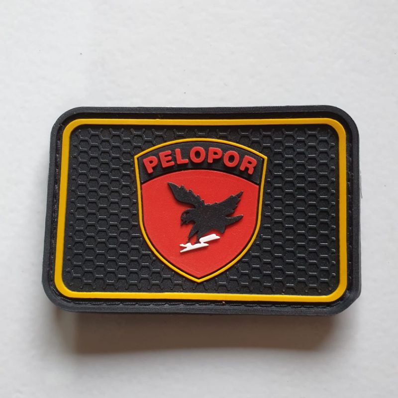 Jual PATCH RUBBER LOGO POLRI/POLISI/POLICE/BRIMOB/BARESKRIM/TEMPELAN ...