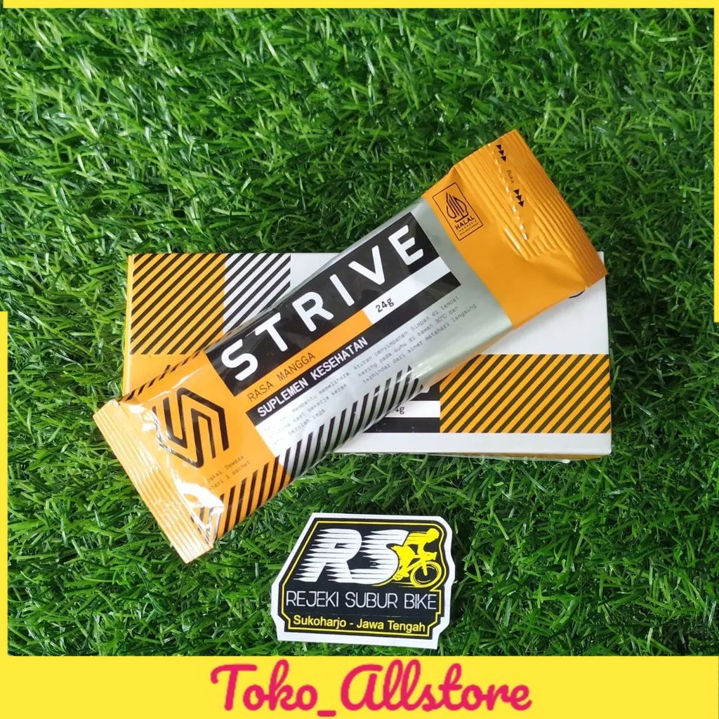 Jual STRIVE Energy Gels Rasa Mangga Original - 1 Box isi 5 Sachet | Shopee Indonesia