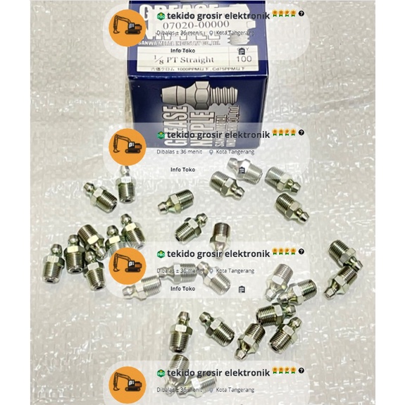 Jual NEPPLE GREASE 07020-00000 PC200 | Shopee Indonesia