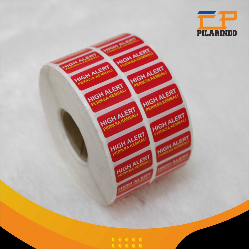 Jual Stiker Penanda Resiko Roll/ Penunjang Resiko Pasien isi 2500/Roll ...