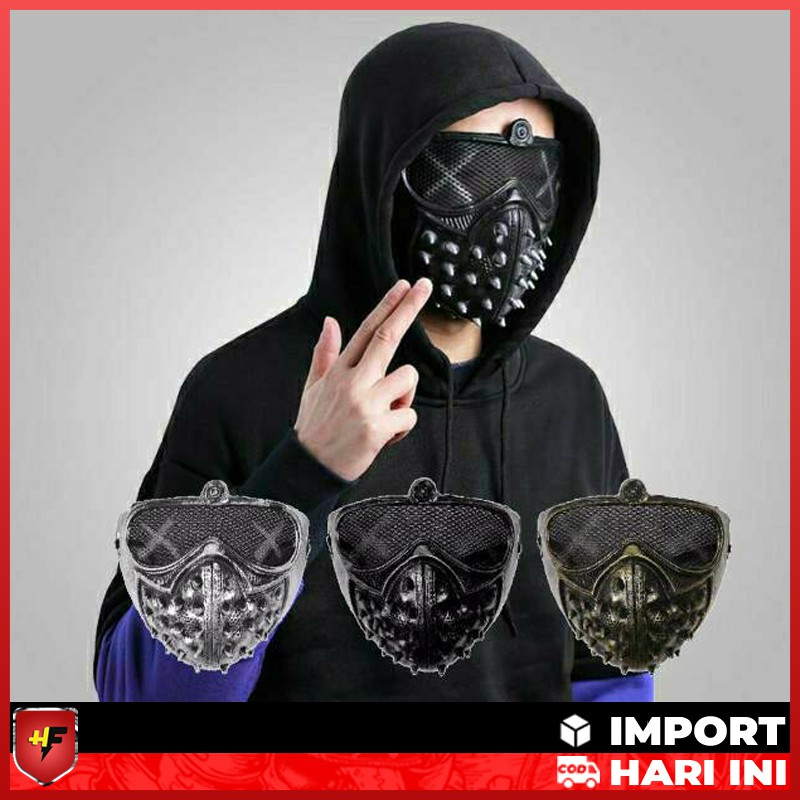 Jual Topeng Berduri Topeng Urbex Urban Mask Topeng Watchdog Topeng ...