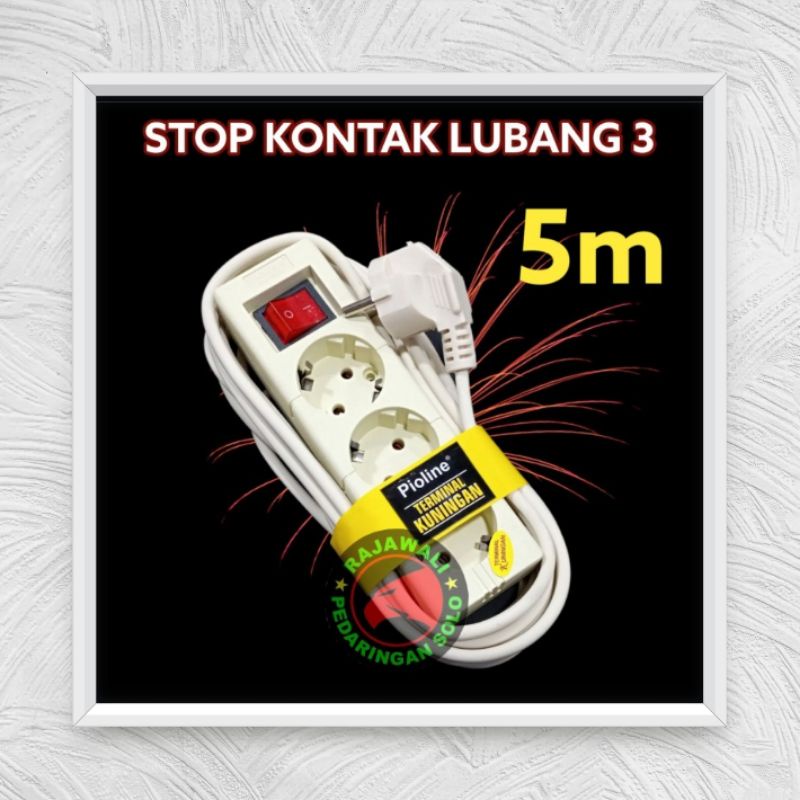 Jual KABEL OLOR 5M TERMINAL STOP KONTAK | Shopee Indonesia