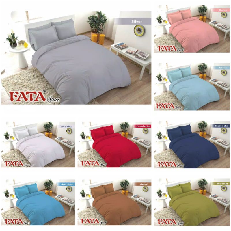 Jual FATA - Bed Cover / Bed cover Set Jacquard Polos Ukuran Single ...