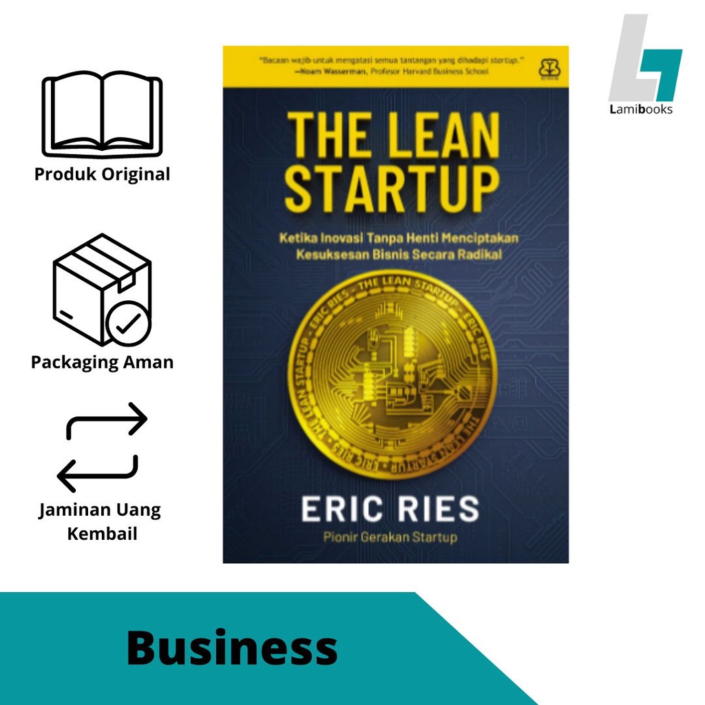 Jual Buku THE LEAN STARTUP - Eric Ries I BUKU 100% ORIGINAL I lamibooks_0.6 | Shopee Indonesia