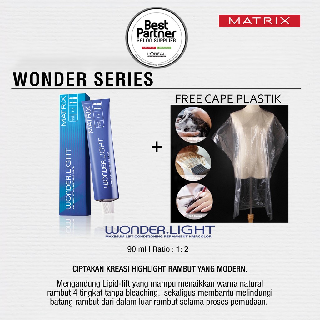 Jual ️Glamouroseshop ️ Matrix Wonderlight 90 ml / Matrix Wonder Light ...