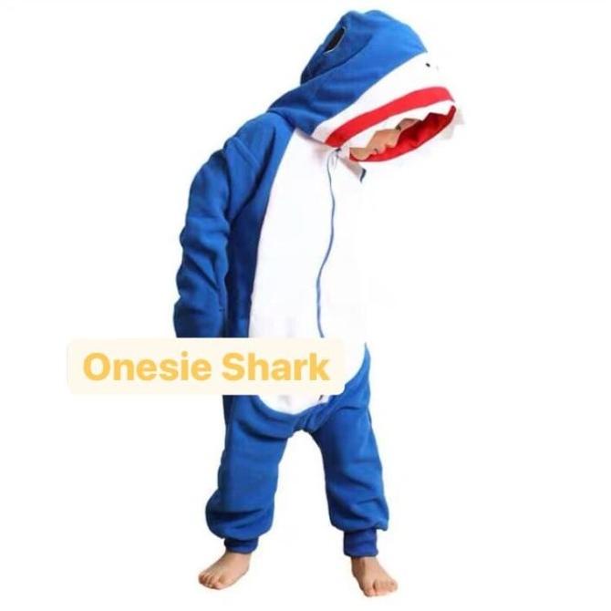 Jual NEW PRODUK KOSTUM ONESIE BABY SHARK IKAN HIU PAUS PIYAMA COSPLAY ...