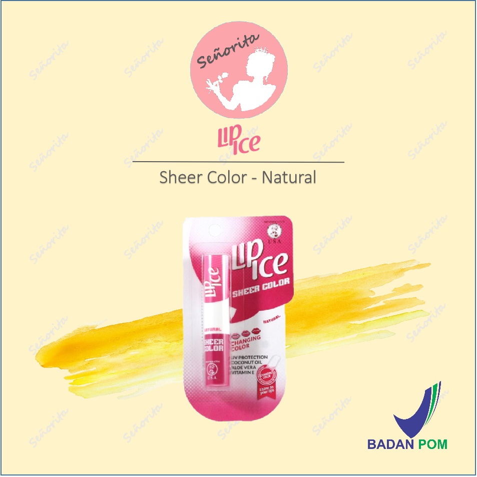 Jual LIP ICE Regular/Sheer Color/Beeswax Lip Balm | Shopee Indonesia