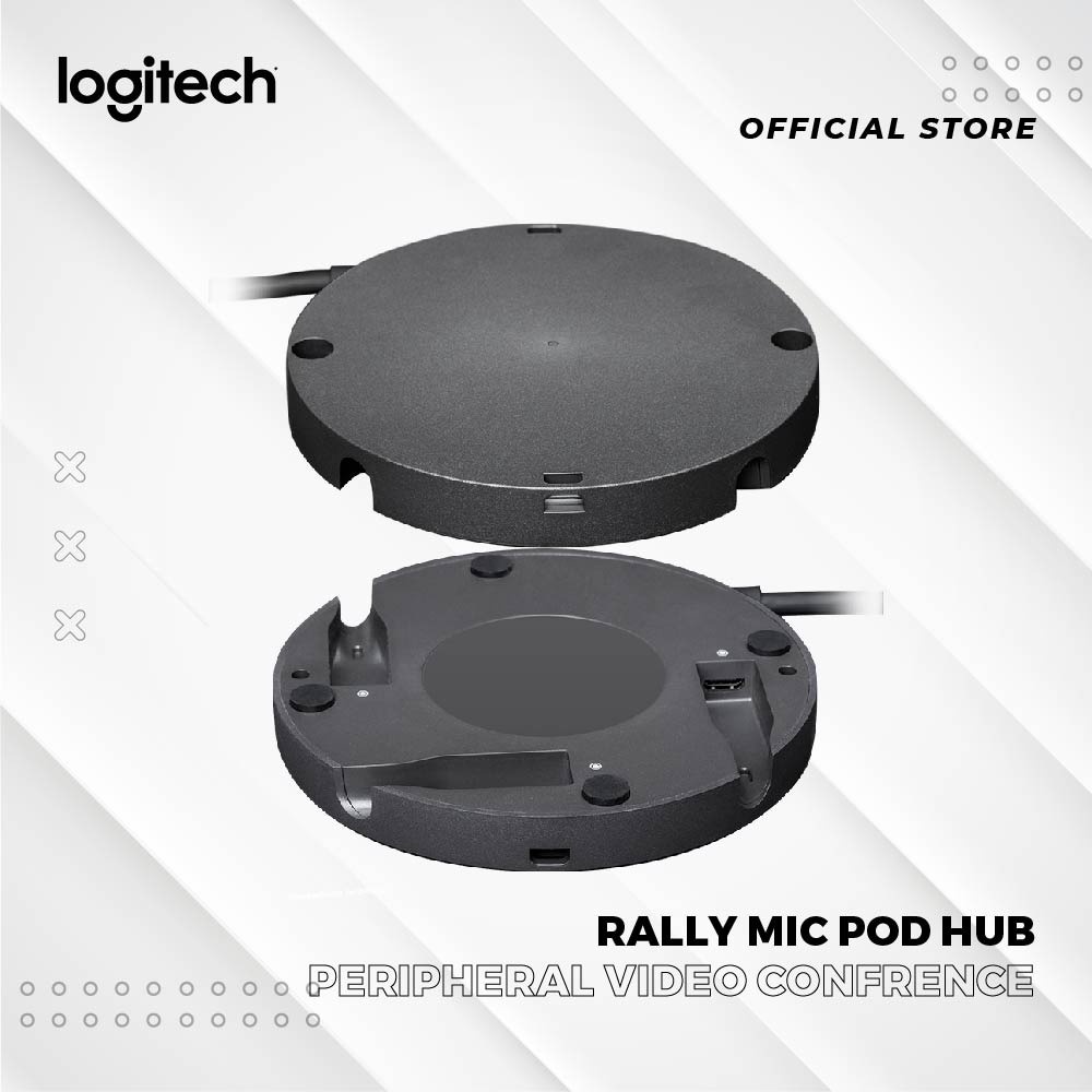 Jual Logitech Rally Mic Pod Hub - Rally Mic Pod Hub | Shopee Indonesia