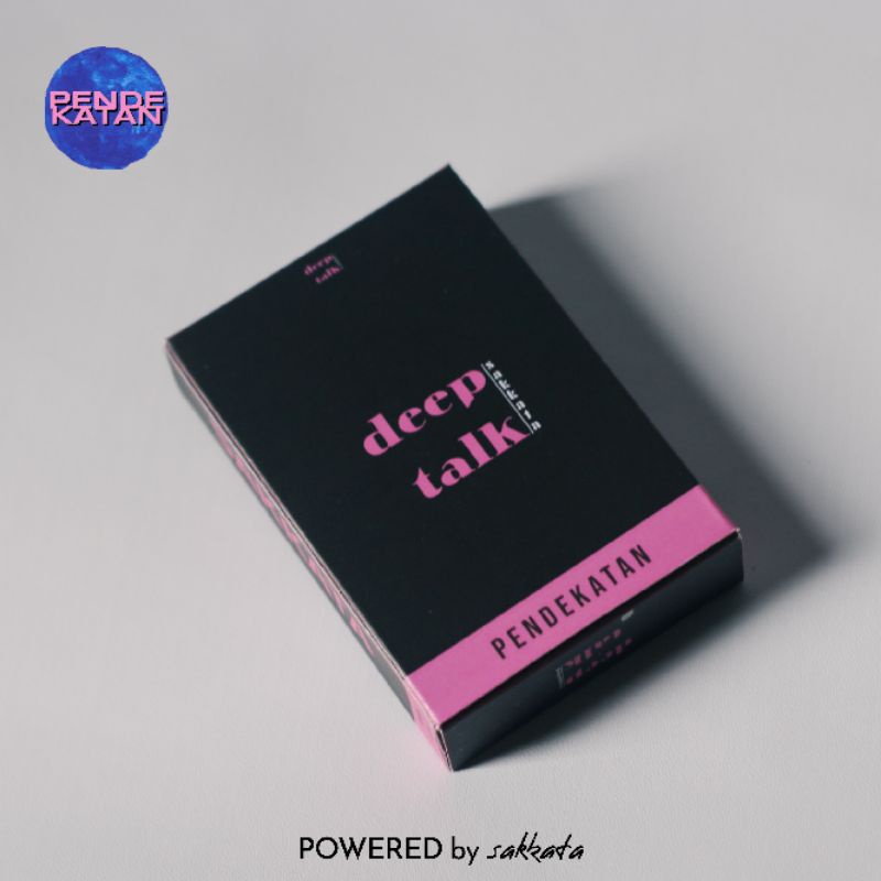 Jual Kartu Pertanyaan Deep Talk Edisi Pendekatan - Permainan Kartu ...