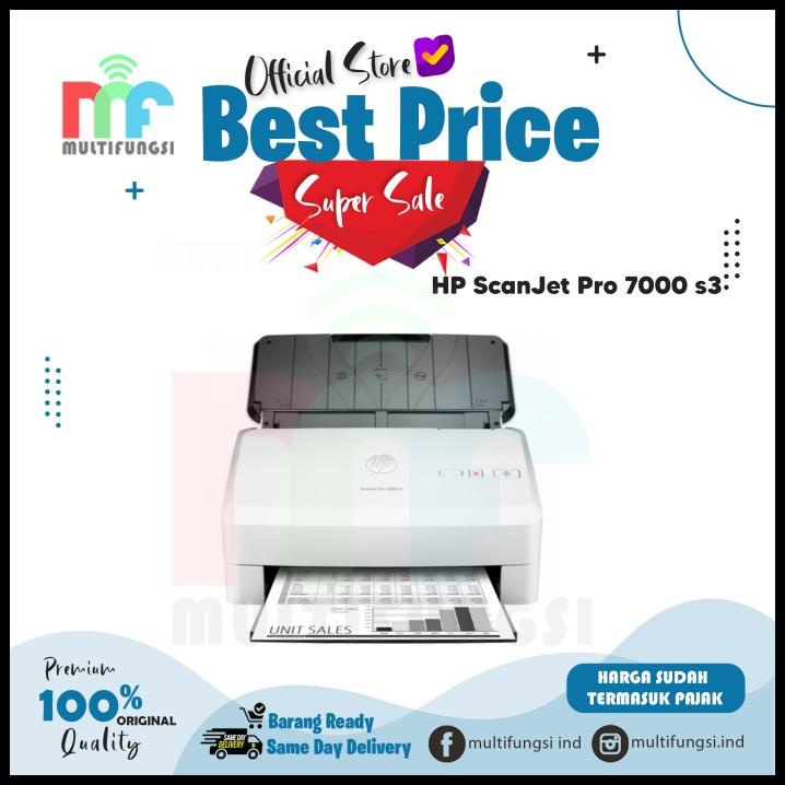 Jual Hp Scanjet Pro 7000 S3 Garansi Resmi - Sheet-Feed Scanner (L2757A) | Shopee Indonesia