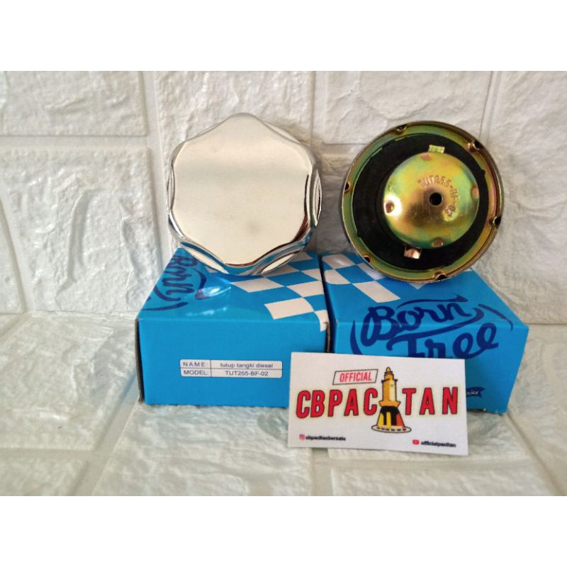 Jual Tutup Tangki CB GL100 Diesel Segi Enam Mirip Original | Shopee ...