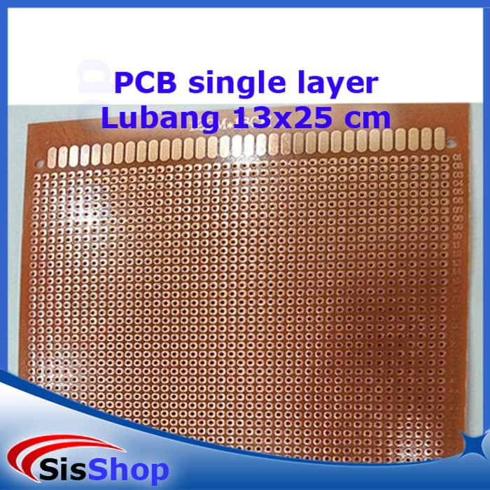 Jual PCB BOLONG / PCB LUBANG 13X25 CM 13 X 25 CM PROTOTYPE PAPER PCB ...