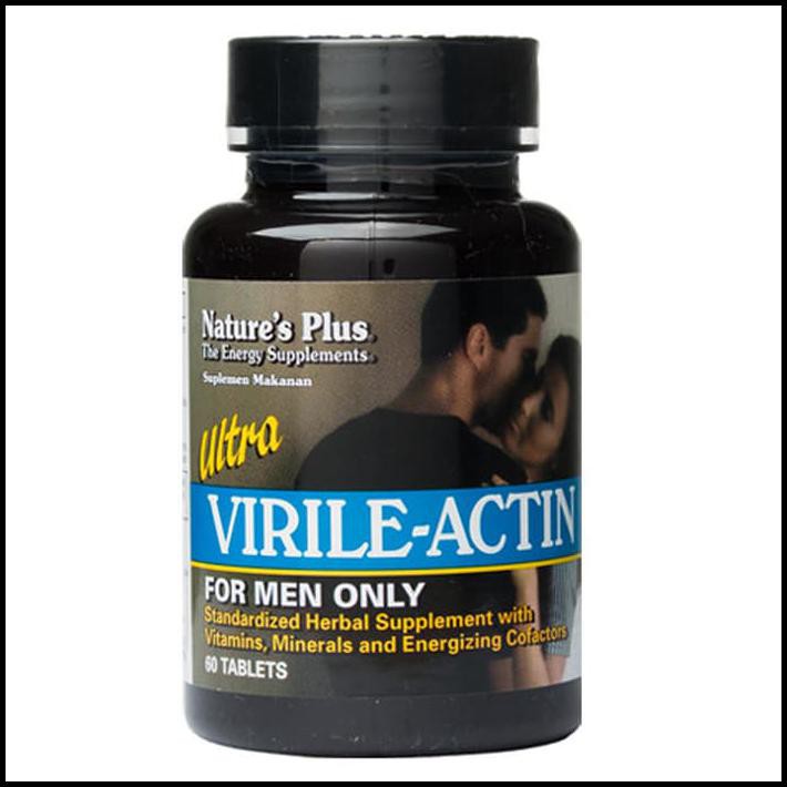 Jual NATURE'S PLUS ULTRA VIRILE ACTIN 60 TABLETS | UNTUK PRIA KUALITAS ...