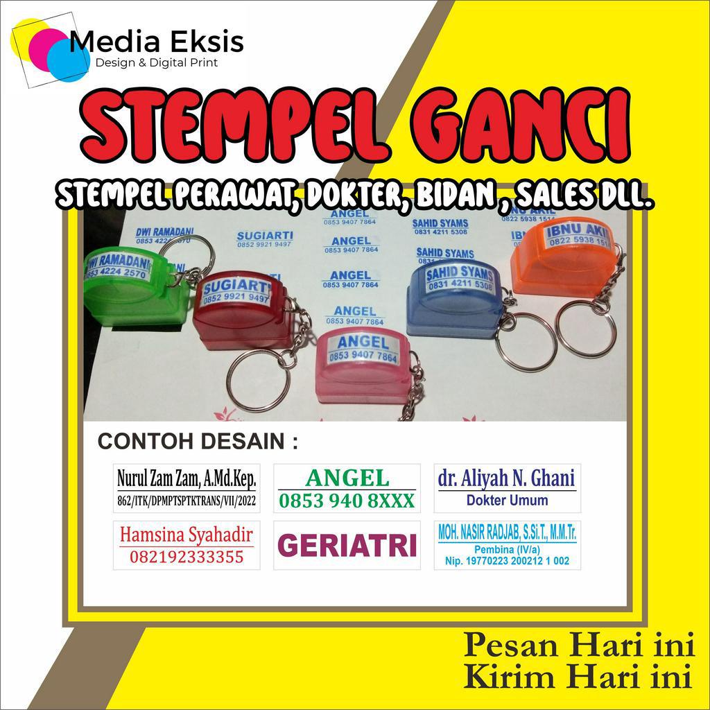 Jual STEMPEL GANTUNGAN KUNCI | STEMPEL DOKTER | STEMPEL PERAWAT ...
