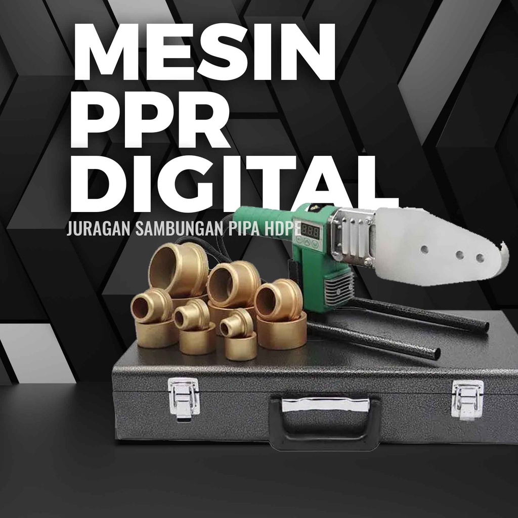 Jual Mesin Las PPR DIGITAL Socket Fusion 20-63 Awet dan Murah Banget ...