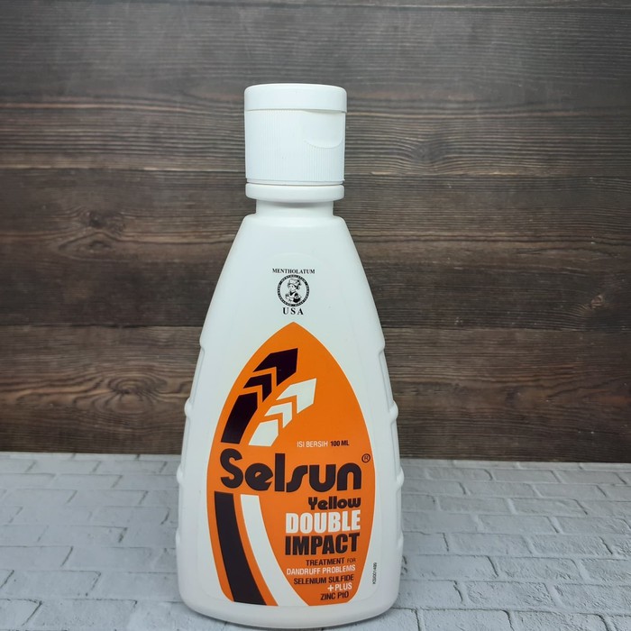 Jual Selsun Yelow Double Impact 100ML (TOKO BABY UNA) | Shopee Indonesia