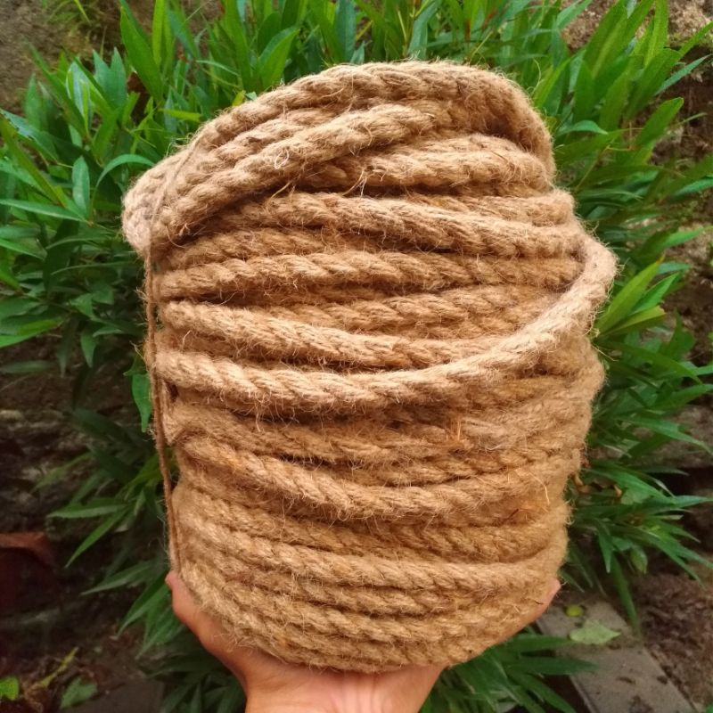 Jual Tali Tambang Goni 11 MM - Tali Rami Besar Roll 50 M - Tali Rak ...