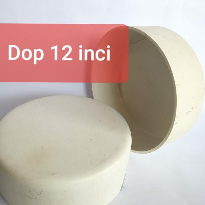 Jual Fitting pvc Dop 12 inchi Cap 12 inchi tutup pipa pvc 12 inchi ...