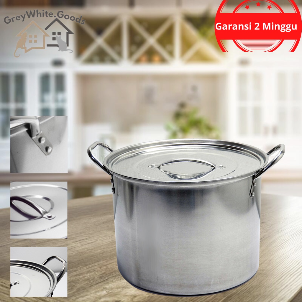 Jual GW Panci Stainless Steel Tebal Pot Set | Shopee Indonesia