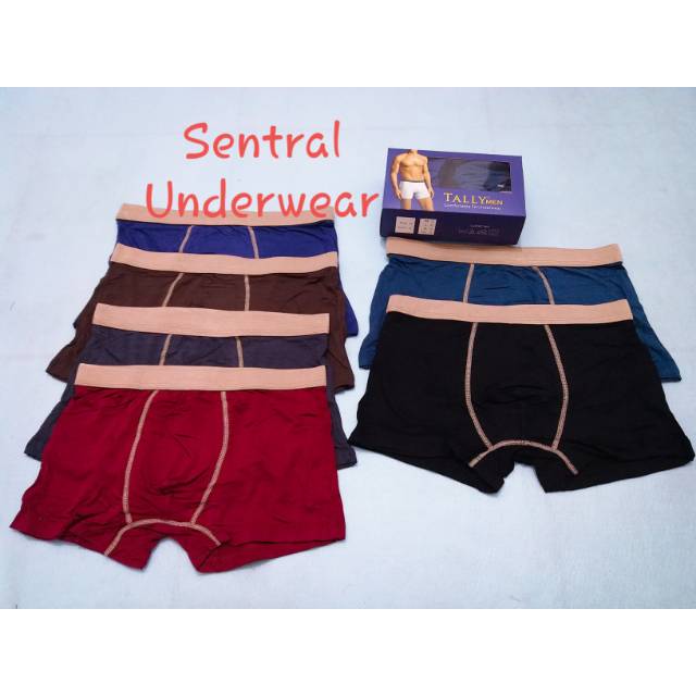 Jual CD Boxer Tally Men polos | Shopee Indonesia