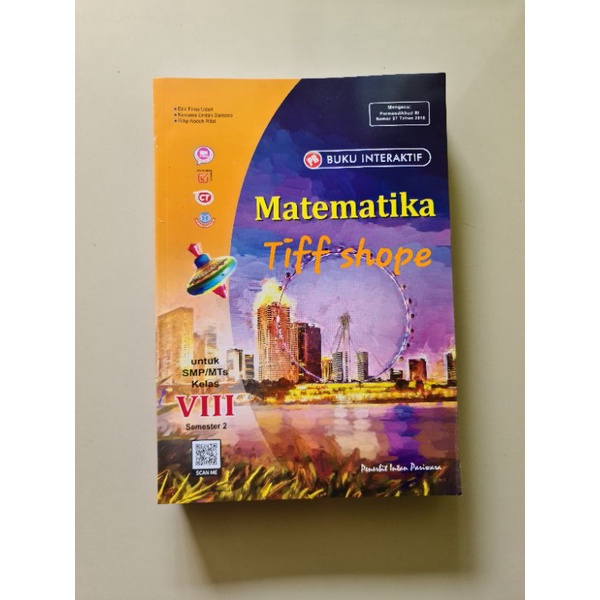 Jual Buku PR lks Interaktif Intan Pariwara SMP Kelas 8 Semester 2 Kurikulum Merdeka Tahun 2024 ...