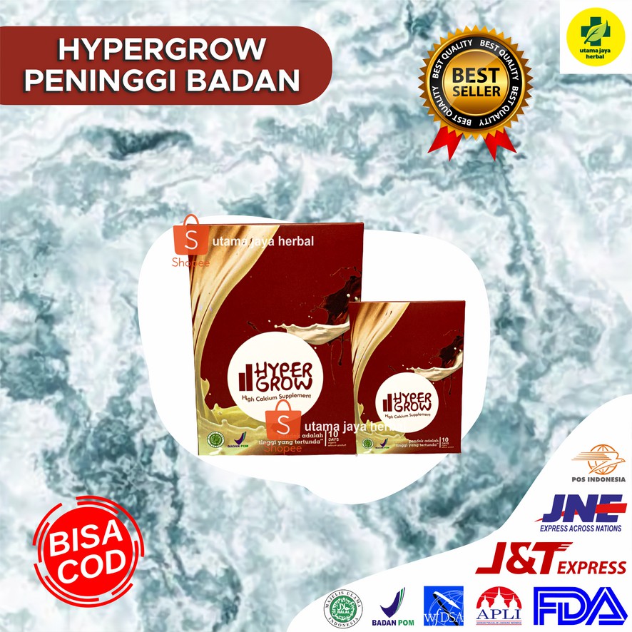 Jual HYPERGROW Original Susu Peninggi Badan (Toples Kosong) | Shopee ...