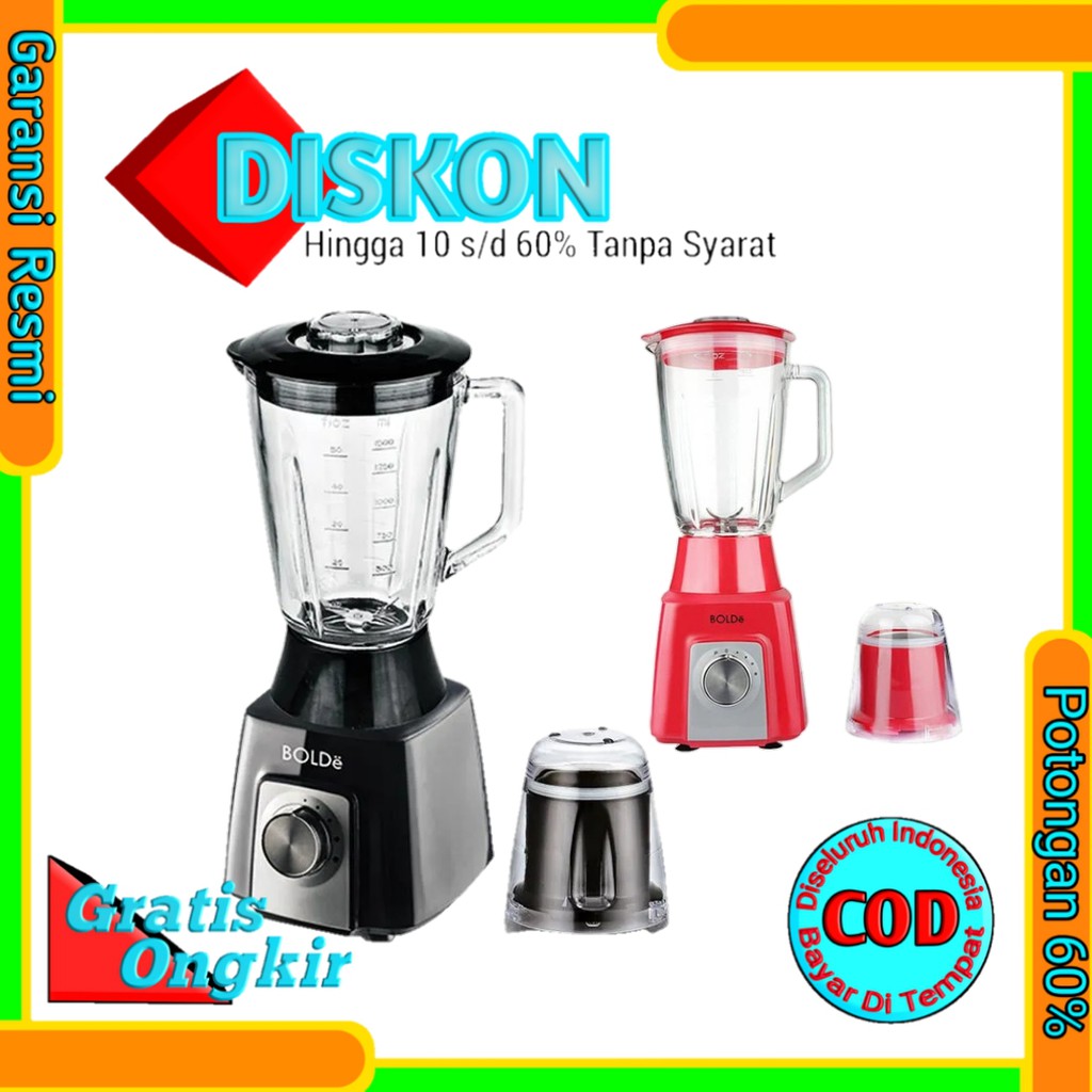 Jual BOLDE Blender Juicer Chopper 2 In 1 Super Bland X8 Penggiling Buah ...