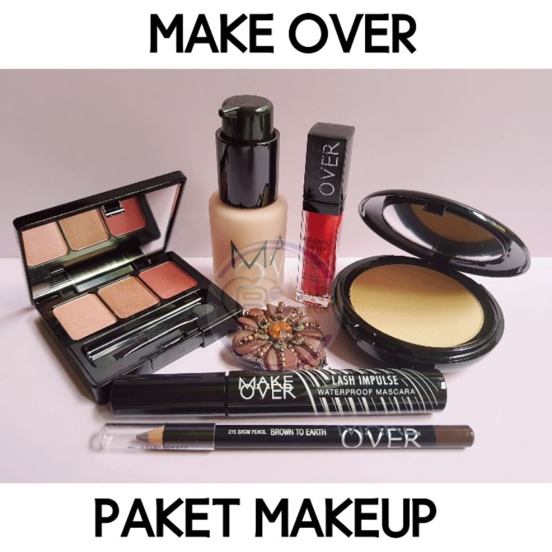 Jual [6 item] PAKET MAKE UP MAKE OVER SESERAHAN 6 ITEM MURAH ORIGINAL ...
