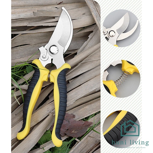Jual Pruning Shears Gunting Dahan Bunga Ranting Stek Alat Potong Dahan Garden Scissors Gunting ...