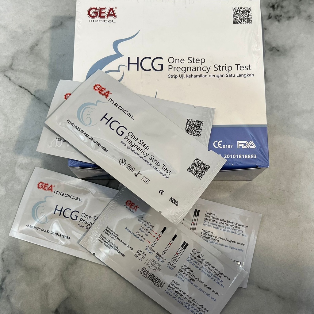 Jual ONEMED Test Pack STRIP / Tes Kehamilan Sekali Pakai / Uji Hamil ...