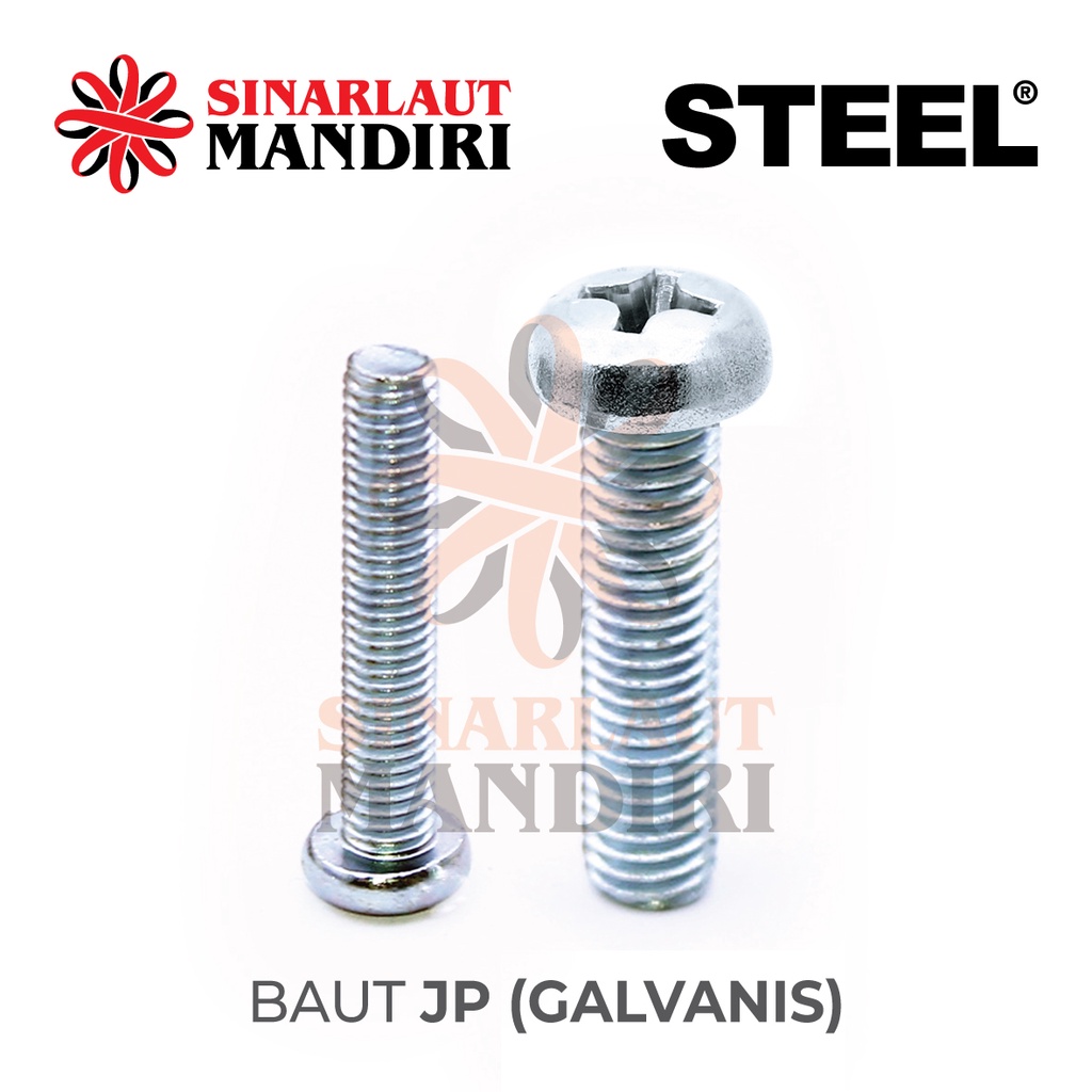 Jual Baut JP / Machine Screw M 5 x 10 | Shopee Indonesia