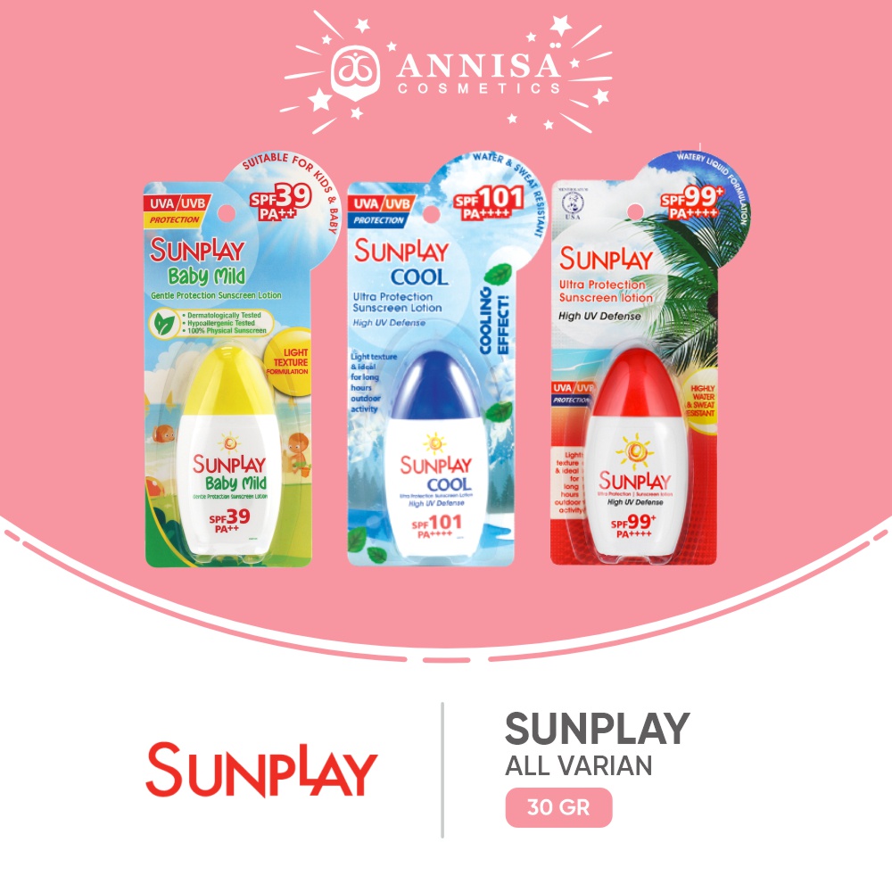 Jual SunPlay Baby Mild | SunPlay Cool | Sunplay Lotion 30gr | Sunplay ...