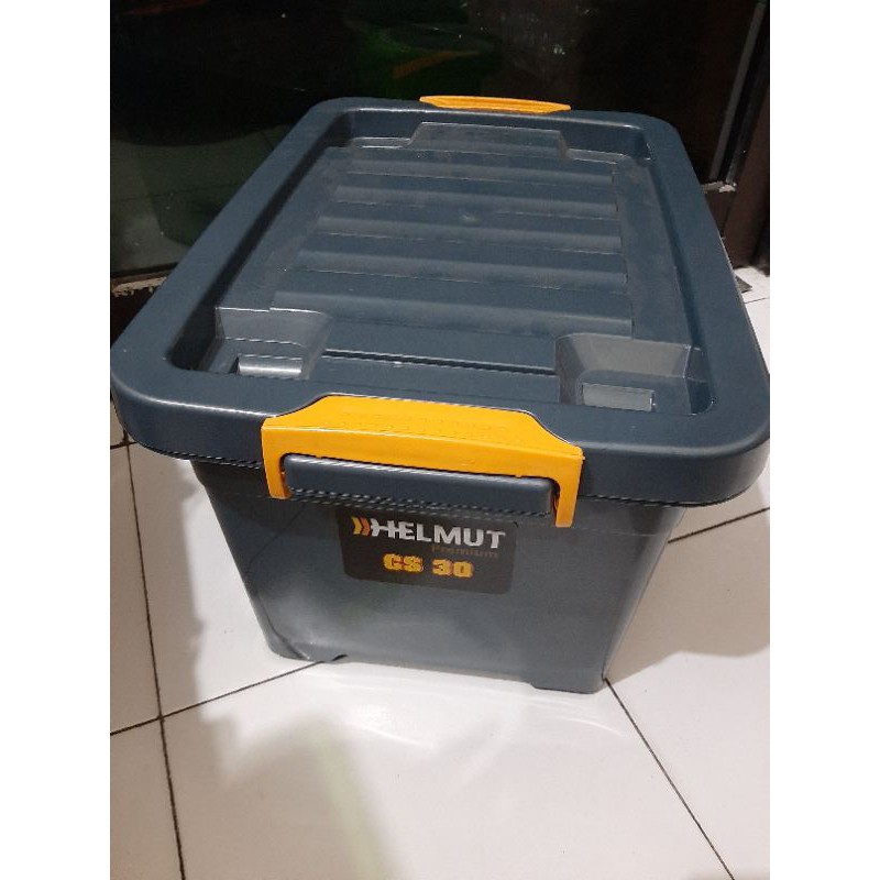 Jual container Helmut cb 30 silver | Shopee Indonesia