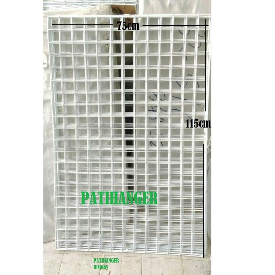 Jual Jaring ram Dinding 75x115CM Gantungan Kawat Hook Aksesoris ...