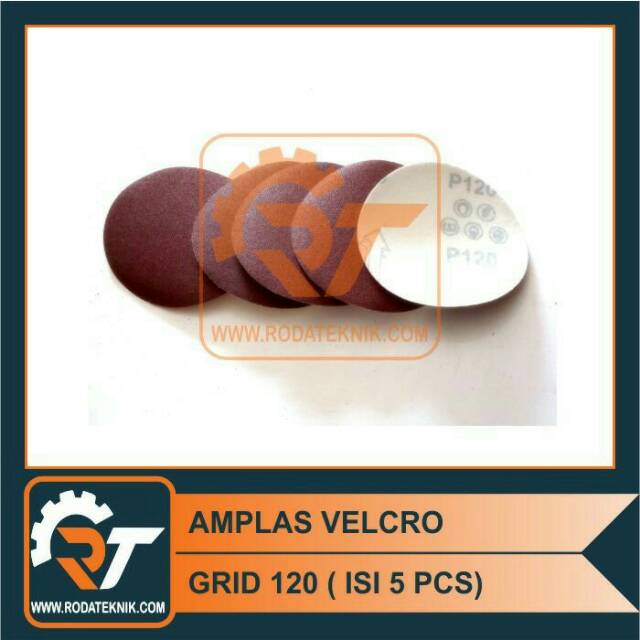 Jual AMPLAS VELCRO GRID 120 | Shopee Indonesia