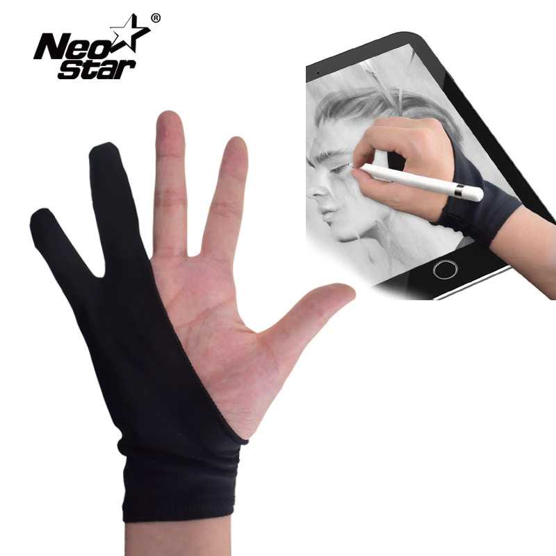 Jual Sarung Tangan Stylus Two Finger Glove Aksesoris Gambar Tablet Alat ...