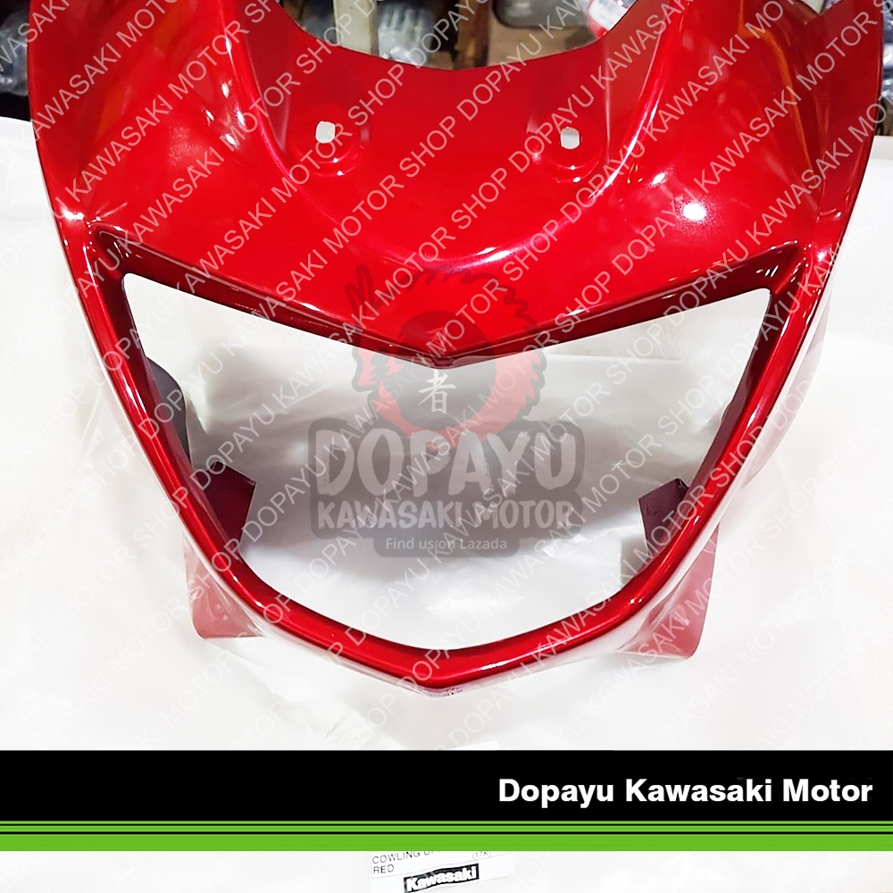 Jual Barong Batok Cover Lampu Ninja R 150 Warna Merah Maroon Original ...