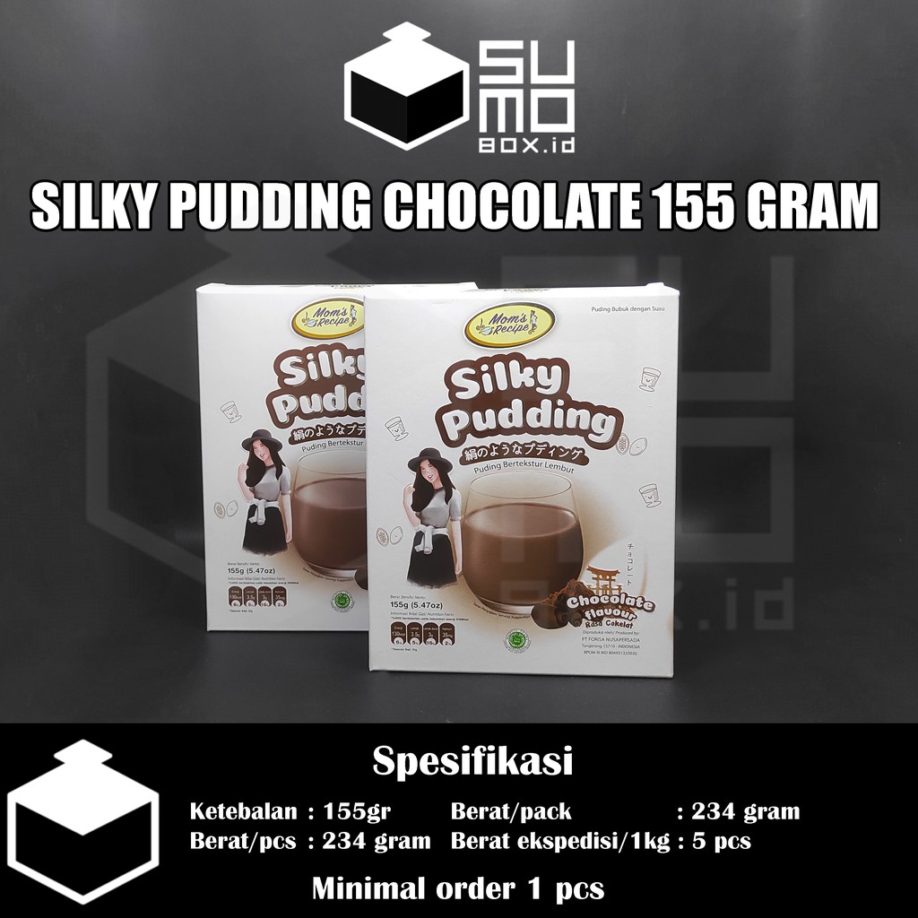 Jual Silky pudding forisa 155gram Mom's Recipe Puyo puding susu ...
