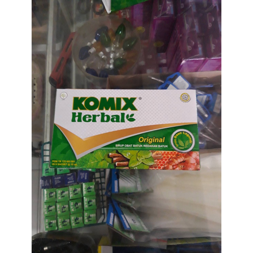 Jual Komix Herbal Sachet (6 sachet x 15 mL) | Shopee Indonesia