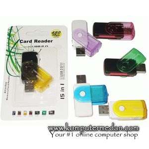 Jual Card Reader USB Murah Flashdisk - 4 Slot | Shopee Indonesia