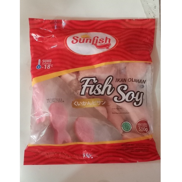 Jual FROZENFOOD SUNFISH FISH SOY 500gr SUKI|OLAHAN IKAN | Shopee Indonesia