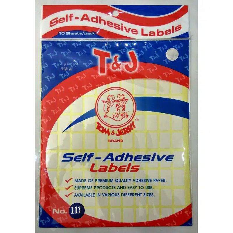 Jual Tom And Jerry Label 111 Tandj Labels No 111 Self Adhesive 1pack