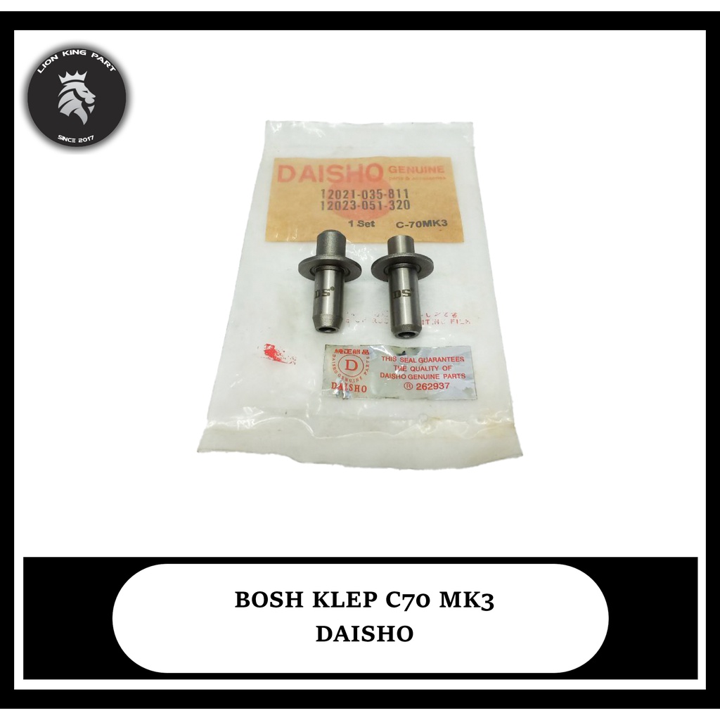 Jual BOS BOSH KLEP C70MK3 C70 MK3 DAISHO | Shopee Indonesia