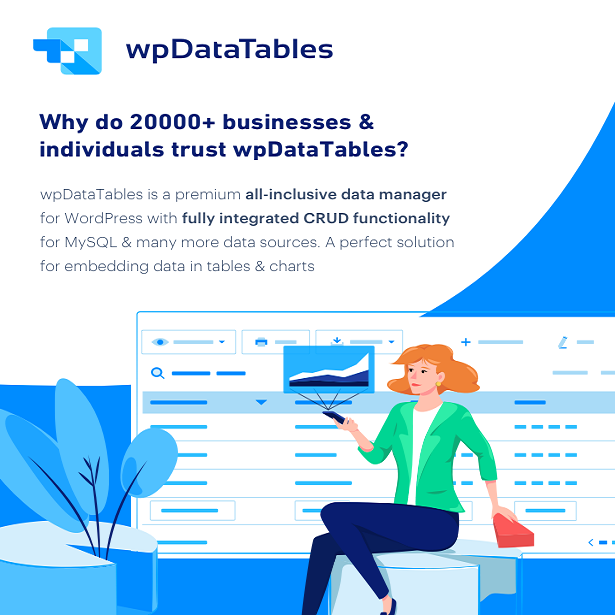 Jual wpDataTables Tables and Charts Manager | Shopee Indonesia