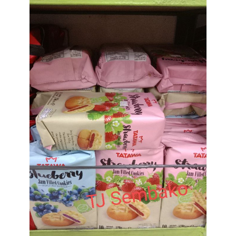 Jual TAATAWA BISKUIT ROTI ISI SELAI BLUEBERRY STROBERI | Shopee Indonesia