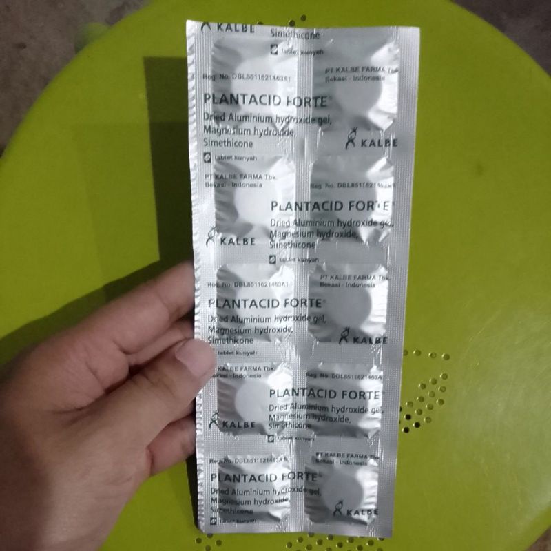 Jual PLANTACID FORTE® TABLET (Obat Lambung, Maag, Kembung, Mual, Perih ...