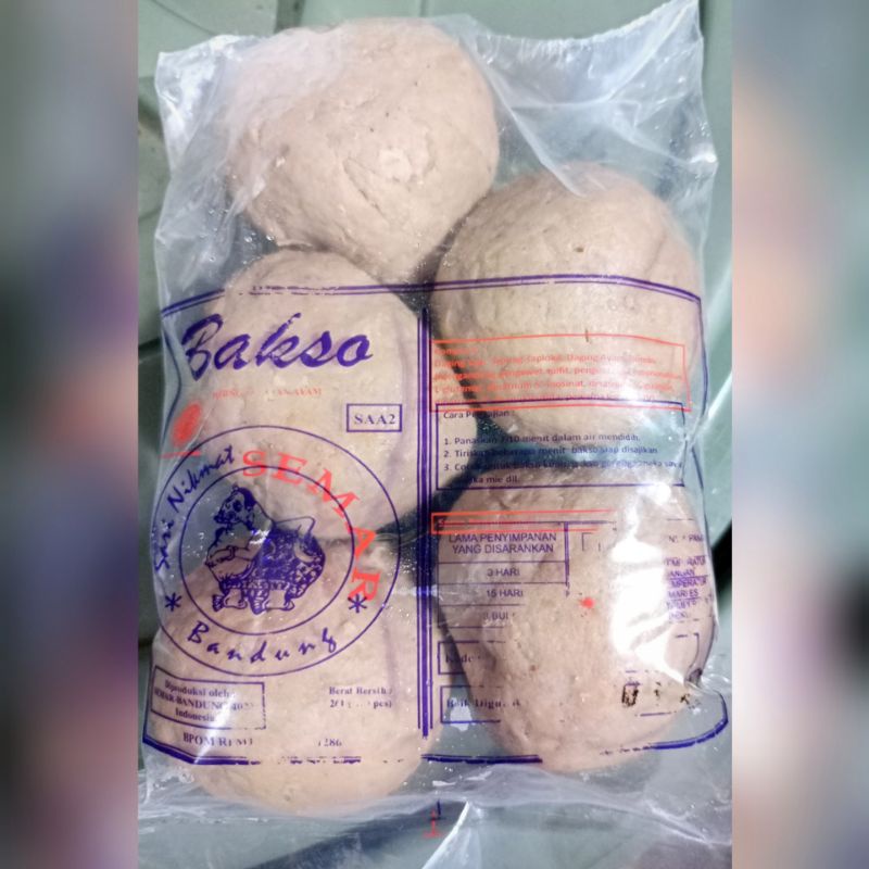 Jual BAKSO SAPI URAT BESAR, CAP SEMAR 5pcs | Shopee Indonesia