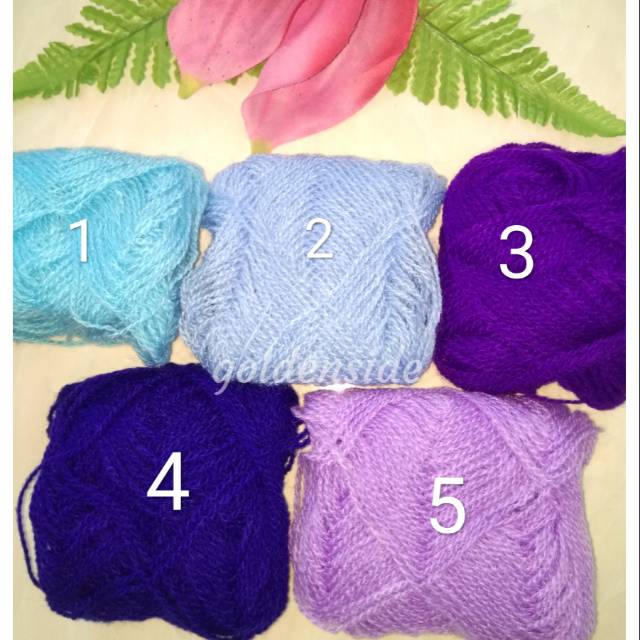 Jual Benang Wol Benang Siet Benang rajut Benang pompom 10g | Shopee ...