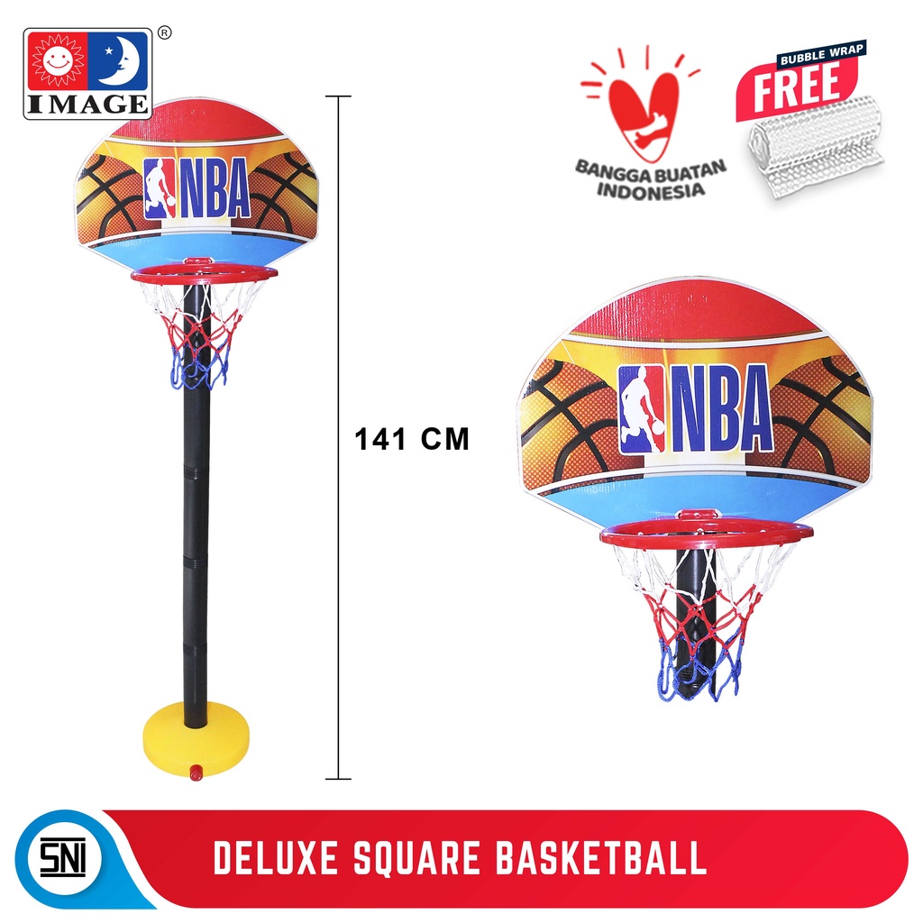 Jual IMAGE TOYS mainan Deluxe Square Basketball [ Box ] | Shopee Indonesia