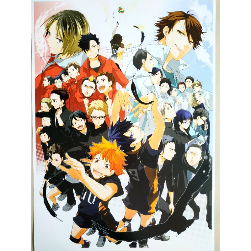 Jual Poster Anime Haikyuu 8 Karasuno Nekoma Aoba Josai | Shopee Indonesia